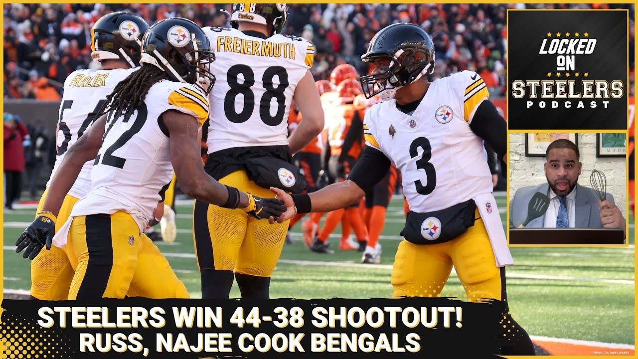 Steelers' 44-38 Win Over Bengals Shows Offensive Potential in Russell ...