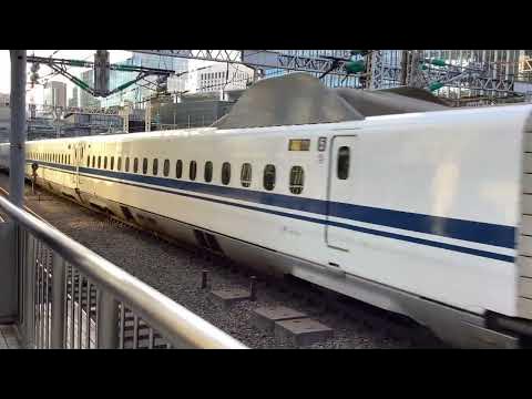 東海道新幹線東海道管内完結定期のぞみ249号新大阪行き東海車運用N700系X30 - YouTube