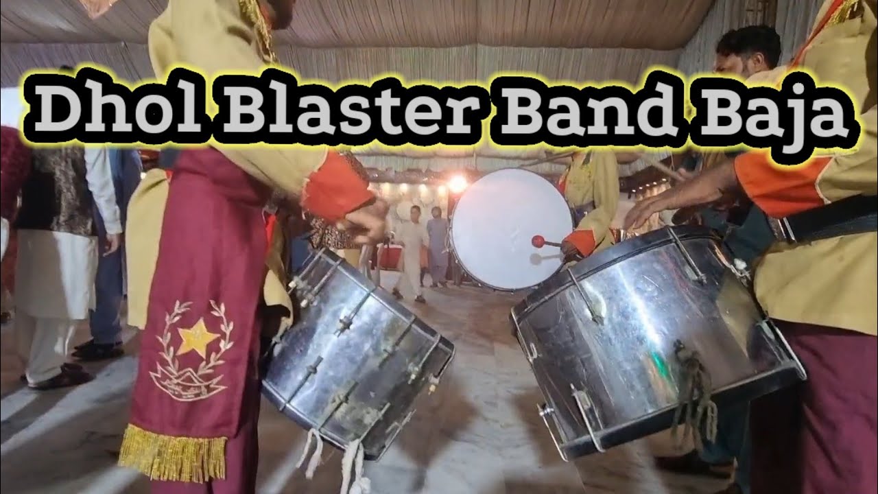 Pakistani band Baja In 2023 | Dhol Blaster Band Baja | Barat With Band ...