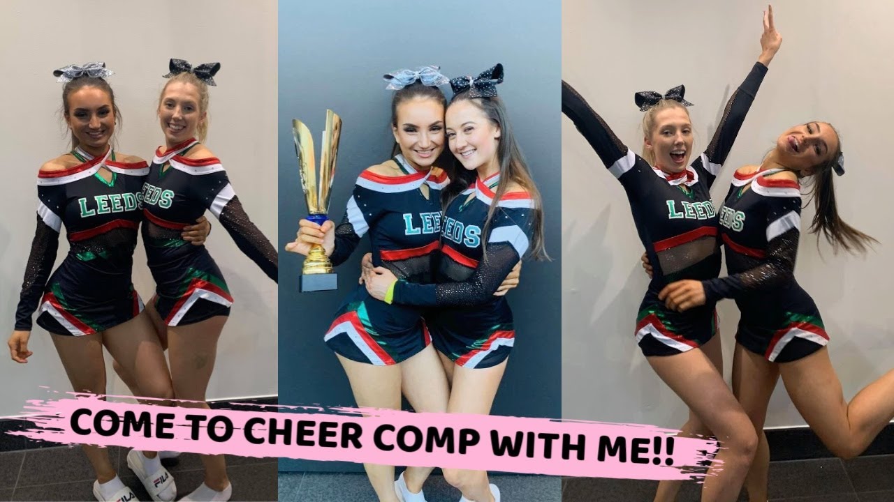 COME TO CHEER COMP WITH ME !! Day in the life of a uni cheerleader Pt 2 ...