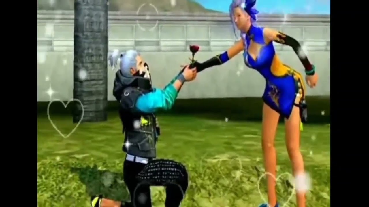 free fire propose video emote / love you too 💞 - YouTube