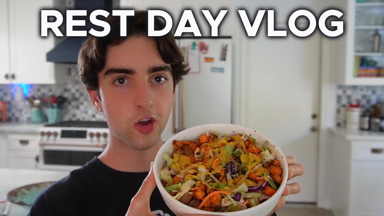 Rest Day Vlog - full day of cooking + yapping - YouTube