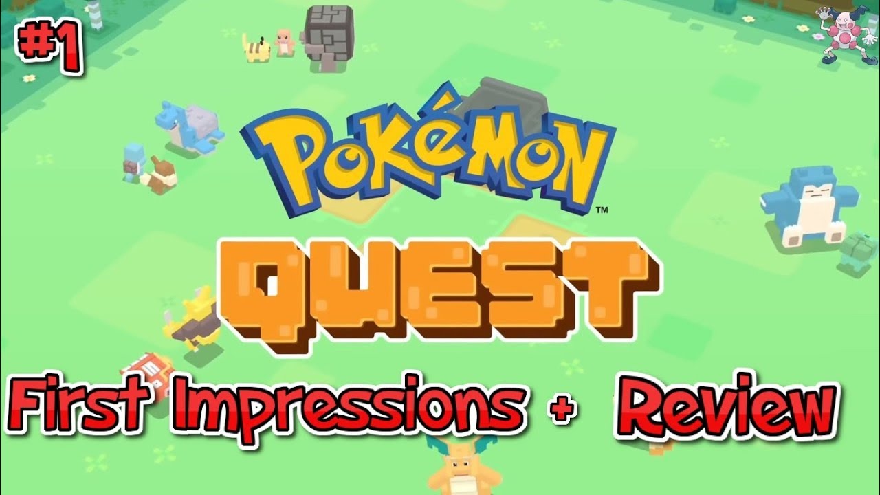 Pokemon Quest: First Impression + Review (Gameplay #1) - YouTube