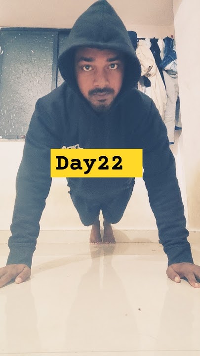 1 Minute में 100 Push Up Challenge 🔥Day22 #pushupchallenge #motivation #fitness #gym #running # ...