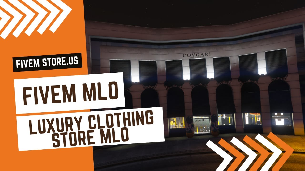 FiveM Luxury Clothing Store MLO #fivem #clothing - YouTube