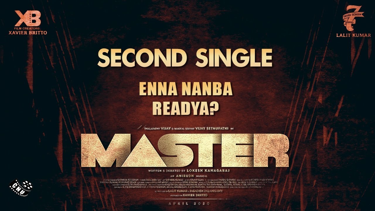 Master Second Track - Love Song | Thalapathy Vijay | Aniruth ...