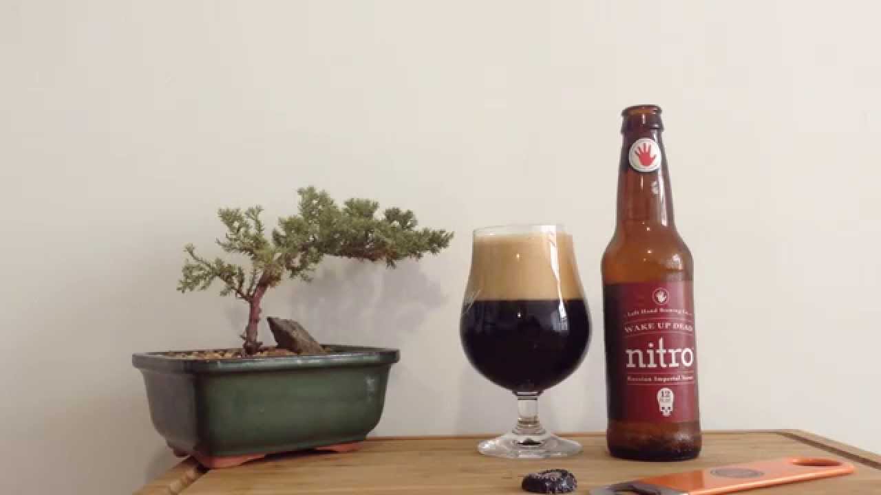 Left Hand Brewing Company - Wake Up Dead Imperial Stout Nitro - YouTube