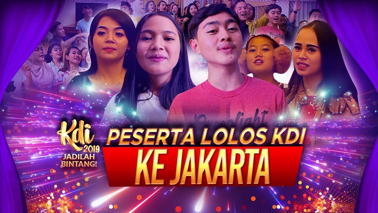 PESERTA LOLOS AUDISI KDI TIBA DI JAKARTA! Tingkahnya Lucu Lucu Banget ...