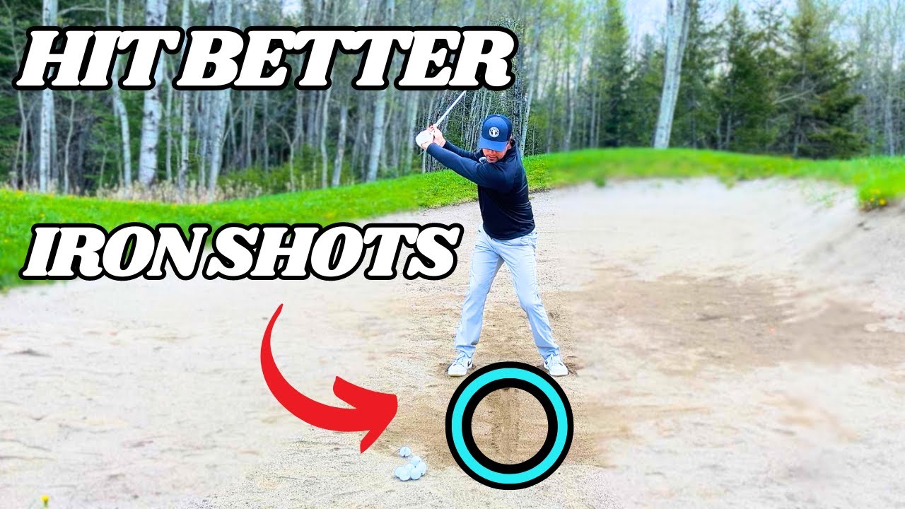 Hit better iron shots with this 2 minute bunker drill! - YouTube
