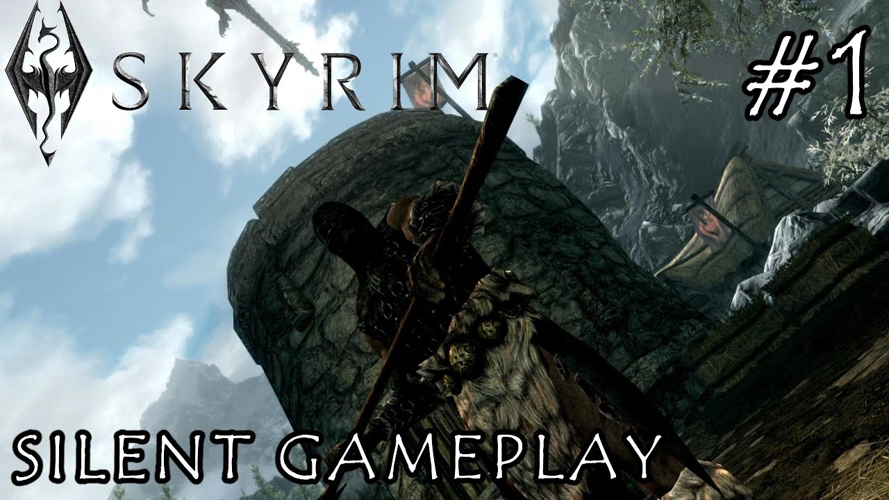 Let's Play Skyrim Silently Part 1 - The Beginning - YouTube
