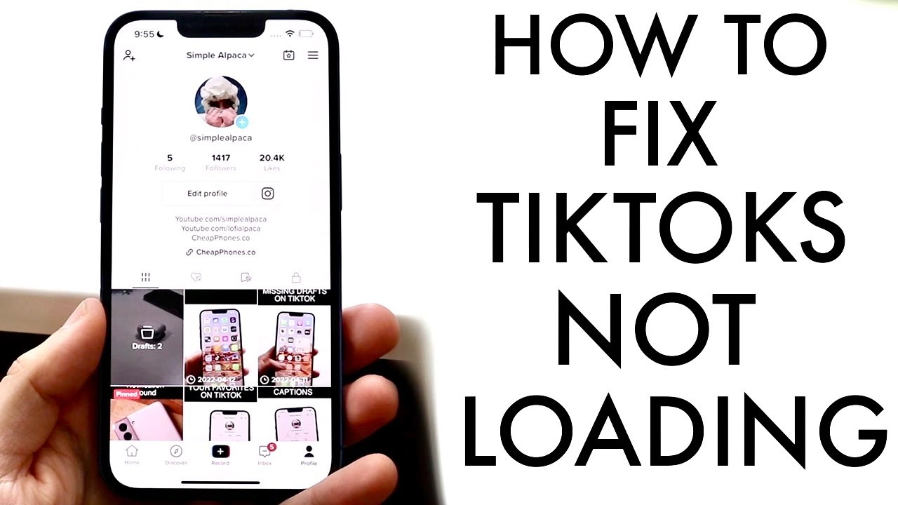 How To FIX TikToks Not Loading! (2022) - YouTube