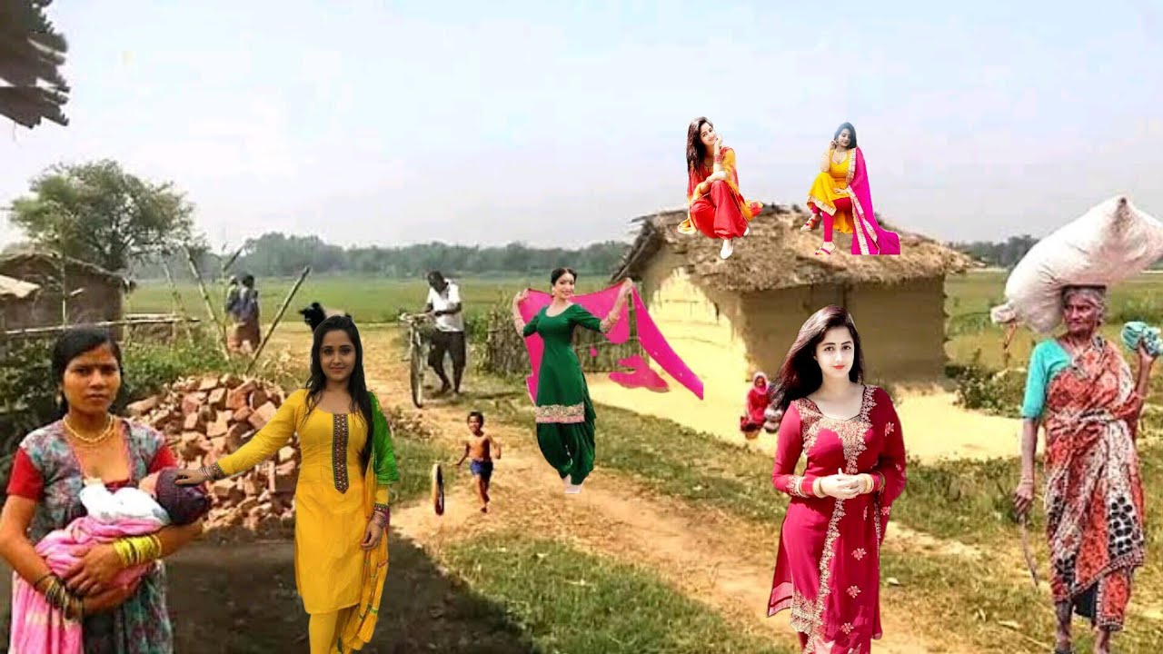 Beautiful Village Life Style In India||Real Life India Uttar Pradesh ...