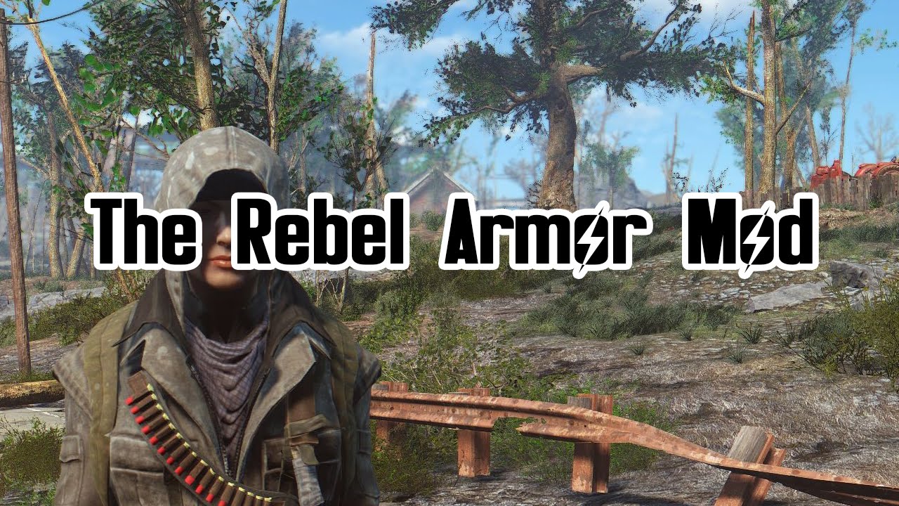 The Rebel - Epic Fallout 4 Outfit Mod - YouTube