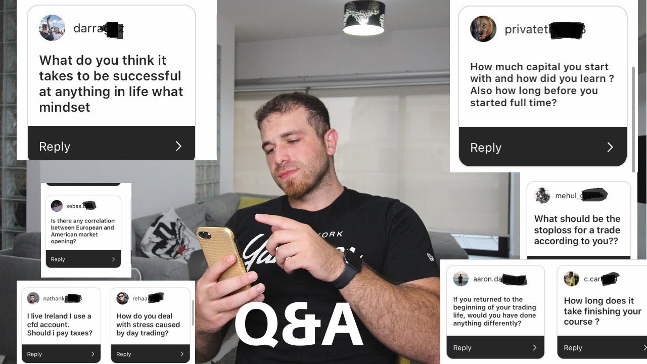 Answering Your Day Trading Questions: How Did I learn To Trade ( Q&A ...