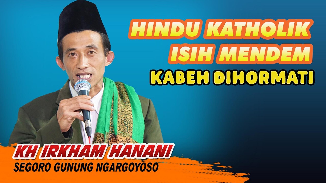 Hindu Katholik Wong Mendem Dihormati Kyai Irkham Hanani Live Segoro ...
