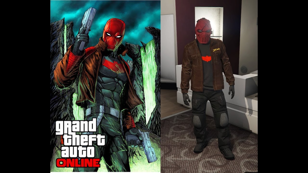 GTA Online | Red Hood Outfit - YouTube