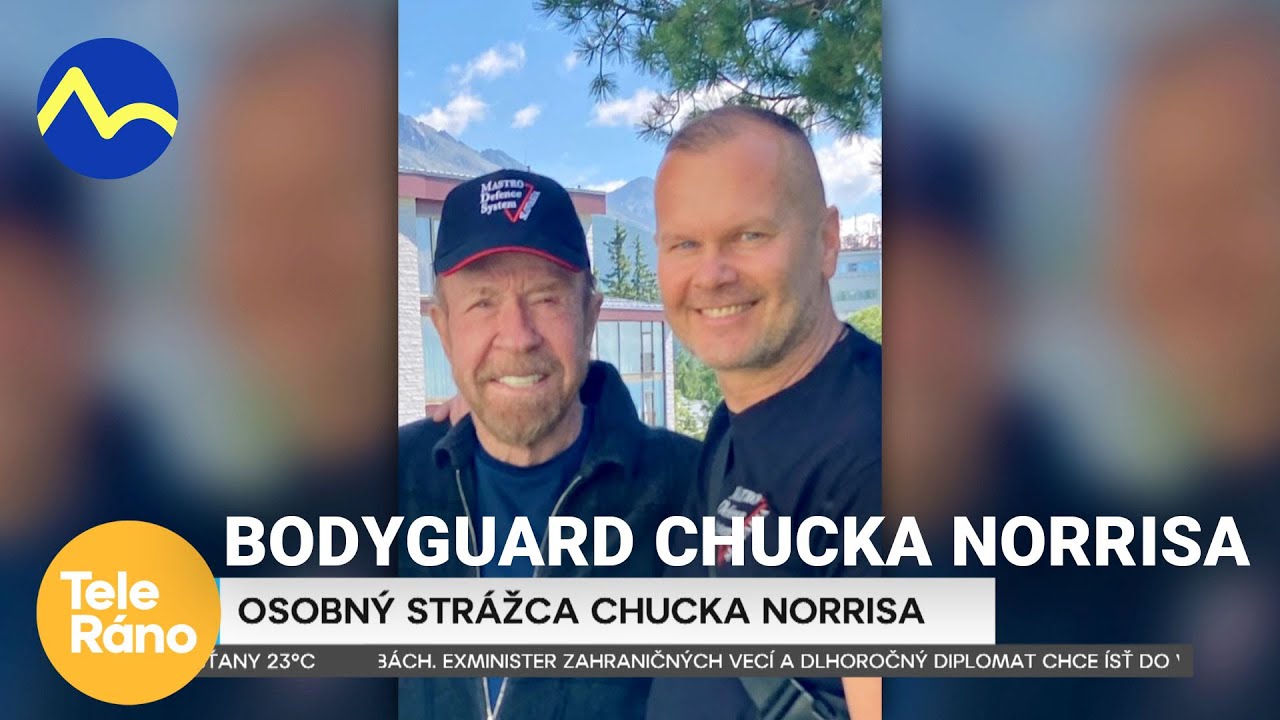 Osobný strážca Chucka Norrisa | Teleráno - YouTube