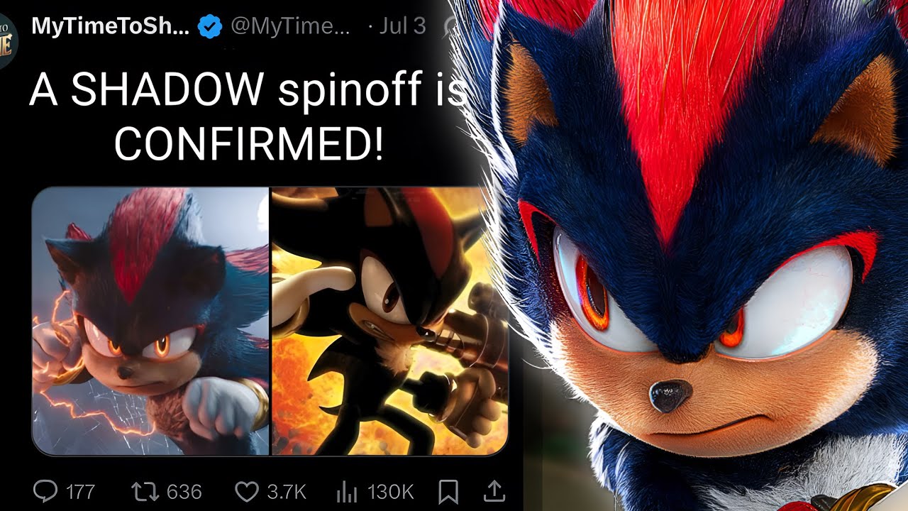 SHADOW The Hedgehog Spinoff CONFIRMED!?!?!? - YouTube