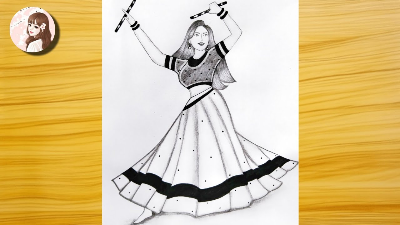 NAVRATRI SPECIAL DRAWING || NAVRATRI || DRAWING TUTORIAL || NEW ART ...