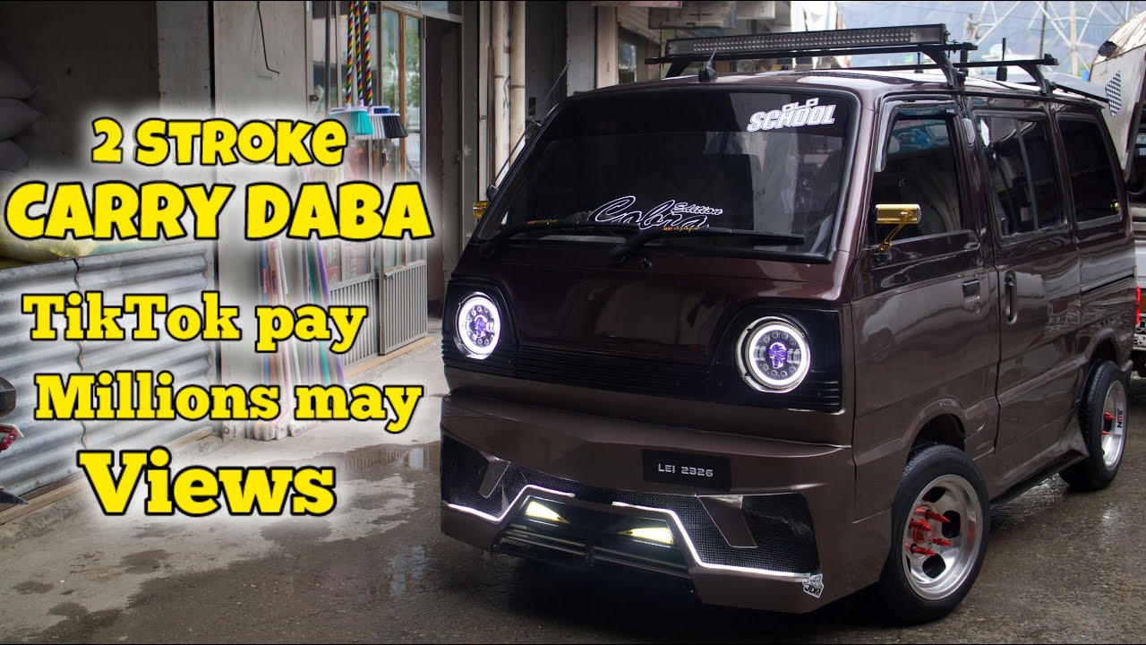 suzuki carry 2 stroke old model bolan modification walk around review ...