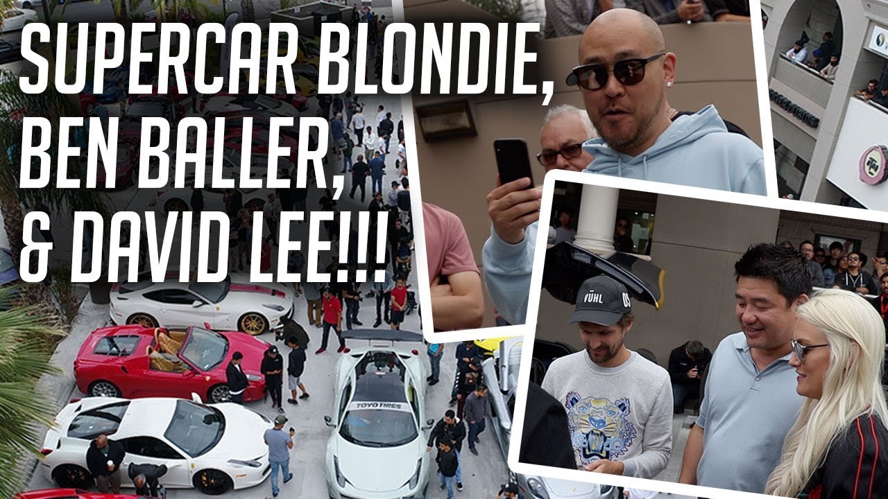 SUPERCAR BLONDIE AND BEN BALLER AT CARS AND CHRONOS! - YouTube