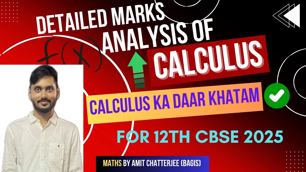 Detailed Marks Analysis Of Calculus - YouTube