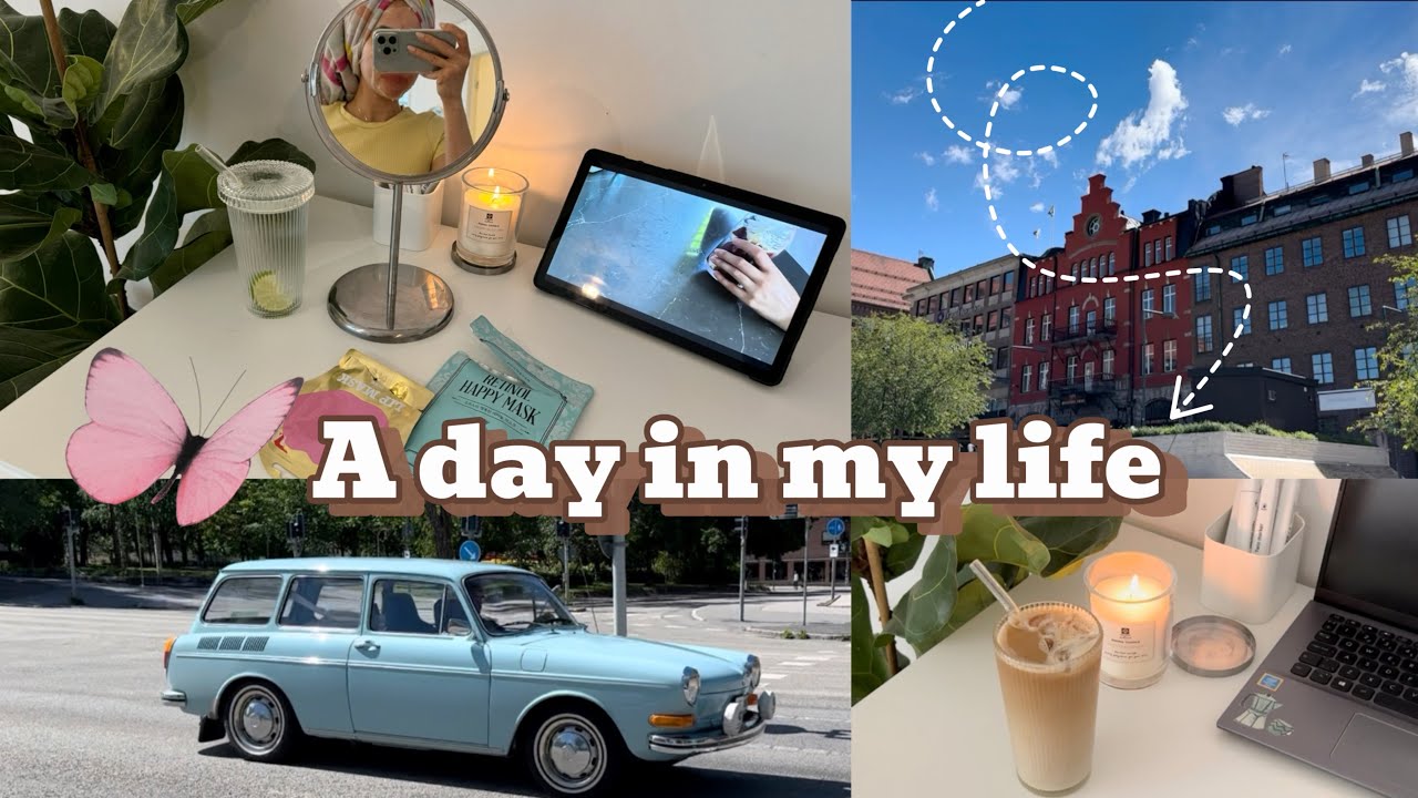 A day in my life 🍒/aesthetic & productive vlog - YouTube