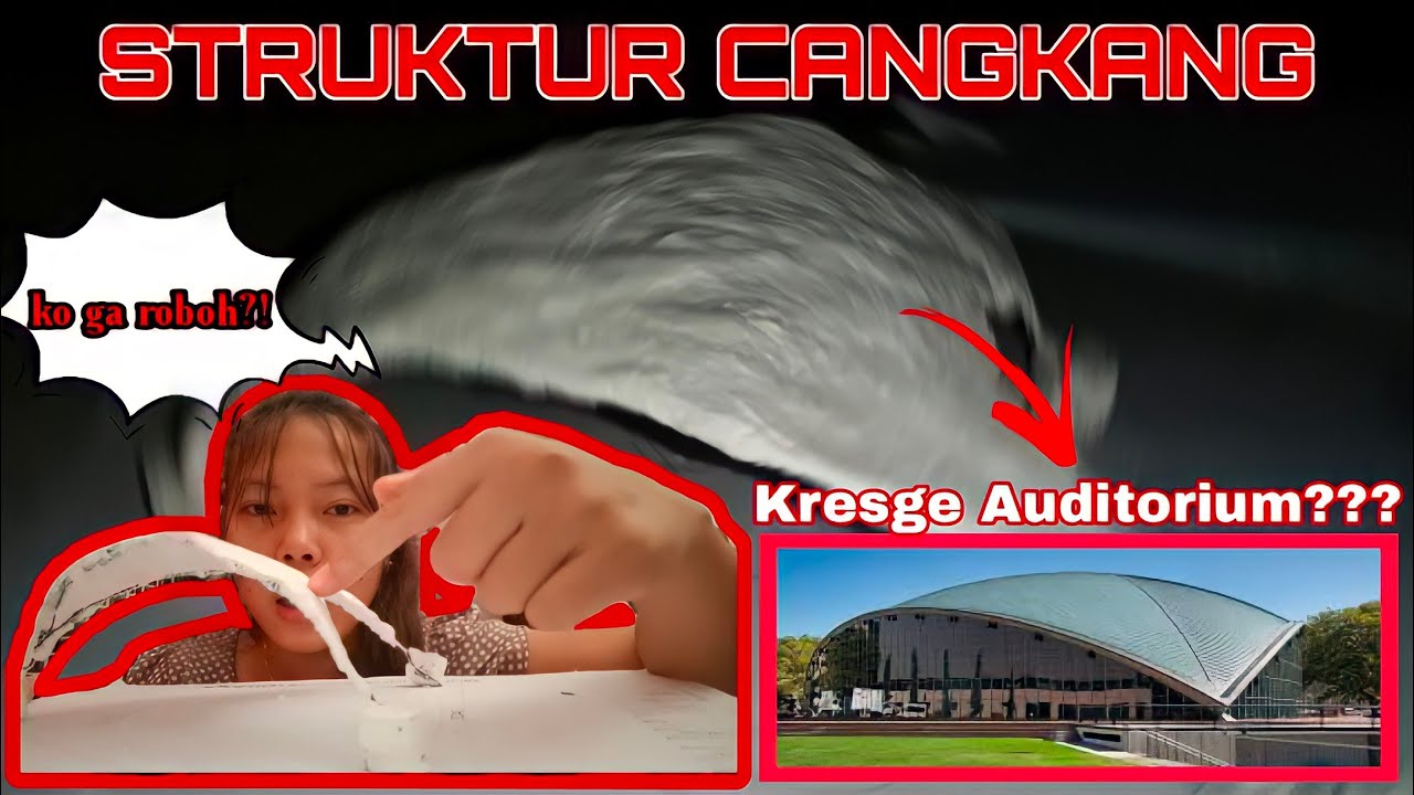 STRUKTUR BANGUNAN BENTANG LEBAR - STRUKTUR CANGKANG | PENJELASAN MAKET ...