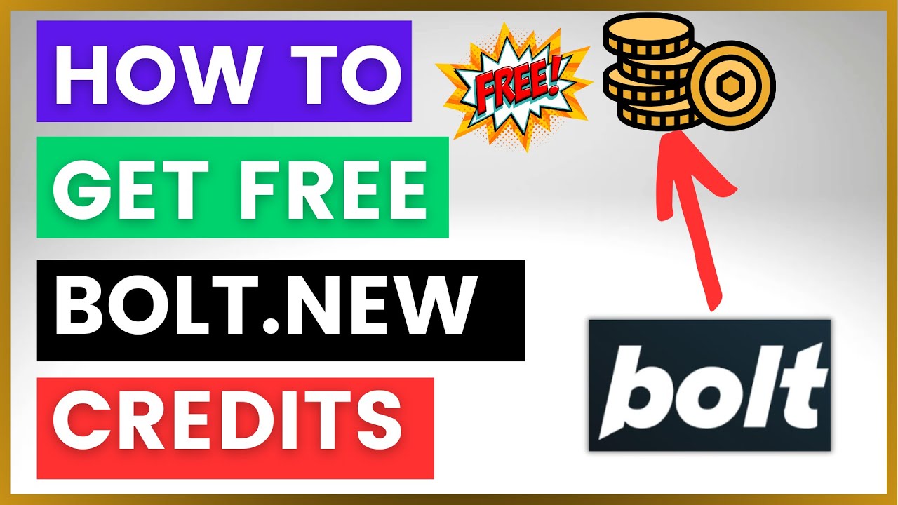 How To Get Free Tokens On Bolt.New? [5 Million Tokens/Credits] - YouTube