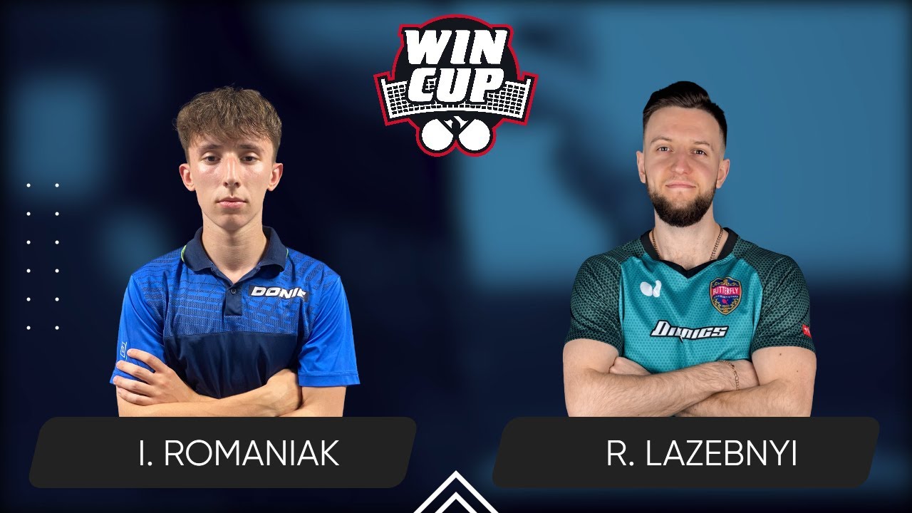 22:50 Ivan Romaniak - Ruslan Lazebnyi 25.01.2025 | Table Tennis WINCUP ...