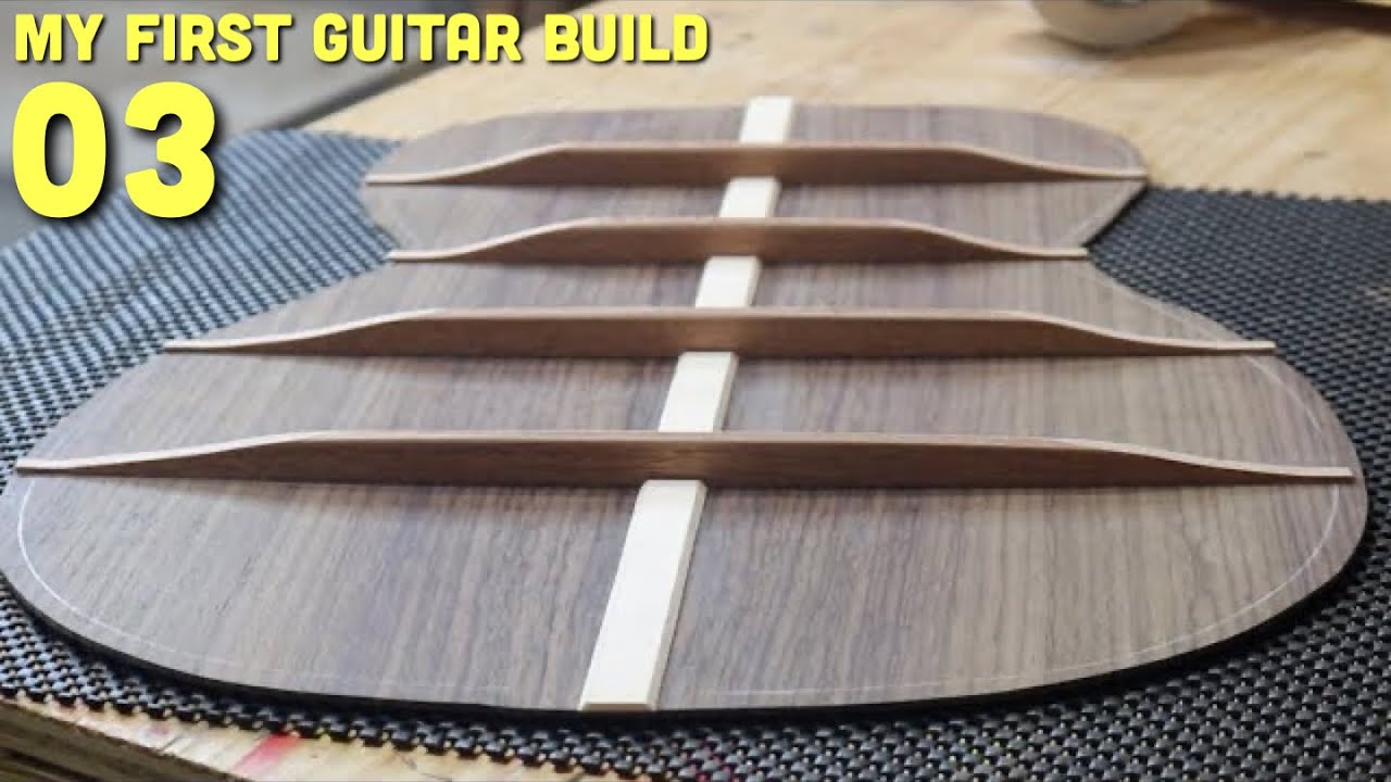 Acoustic Guitar Build part 3 // the back - YouTube