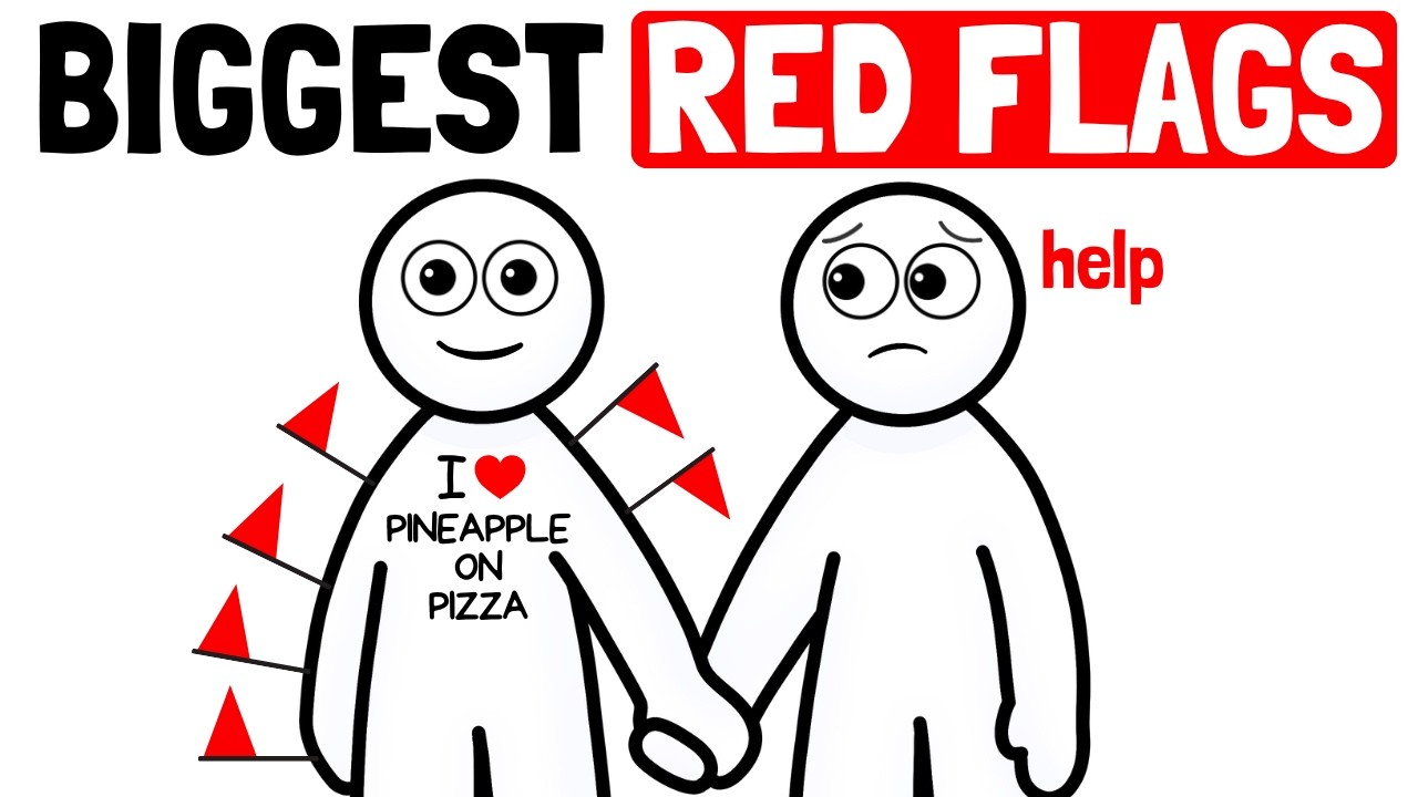 37 Red flags to run away from (very far...) - YouTube