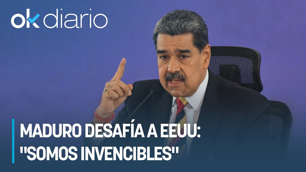 Maduro desafía a EEUU mientras Trump despliega su arsenal militar en el ...