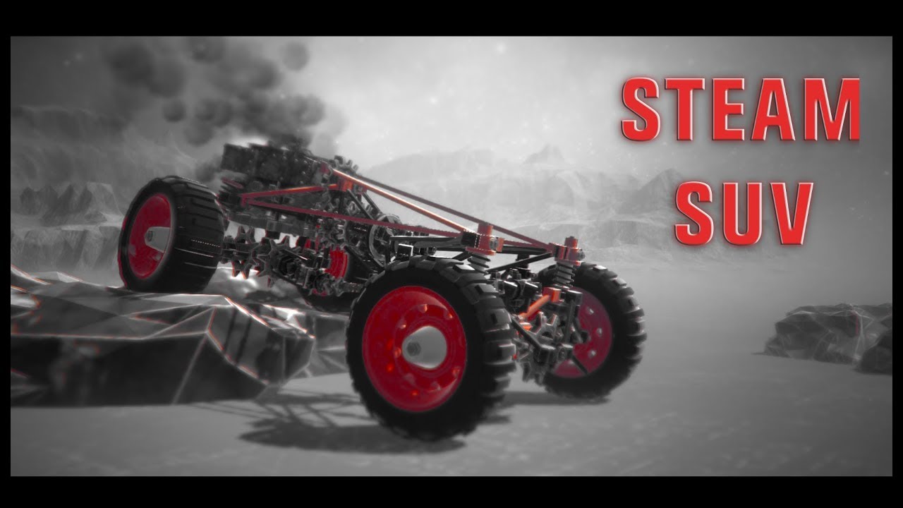 Besiege STEAM SUV ( steam powered 4x4 car ) Паровой внедорожник - YouTube