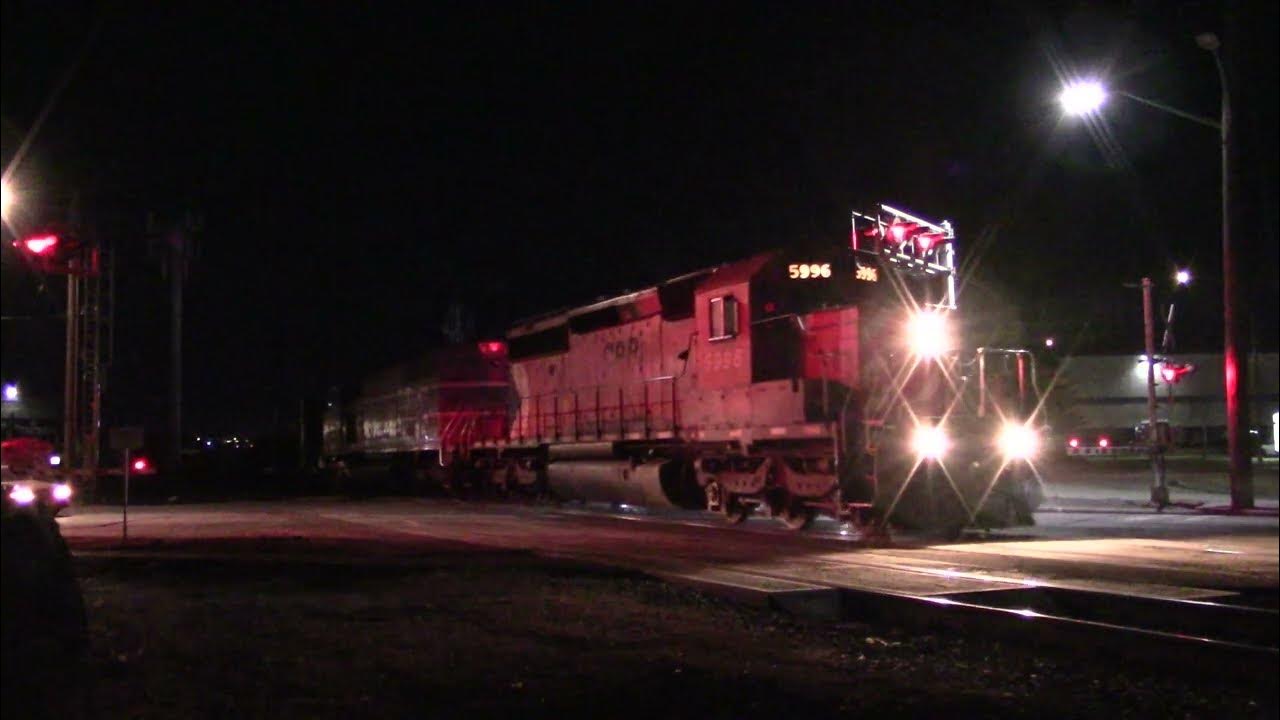 CMQ 9023 on CWR-23!!! CP 5996 Leads CWR-23 South at Ramsay, Calgary AB. Aldersyde Subdivision ...