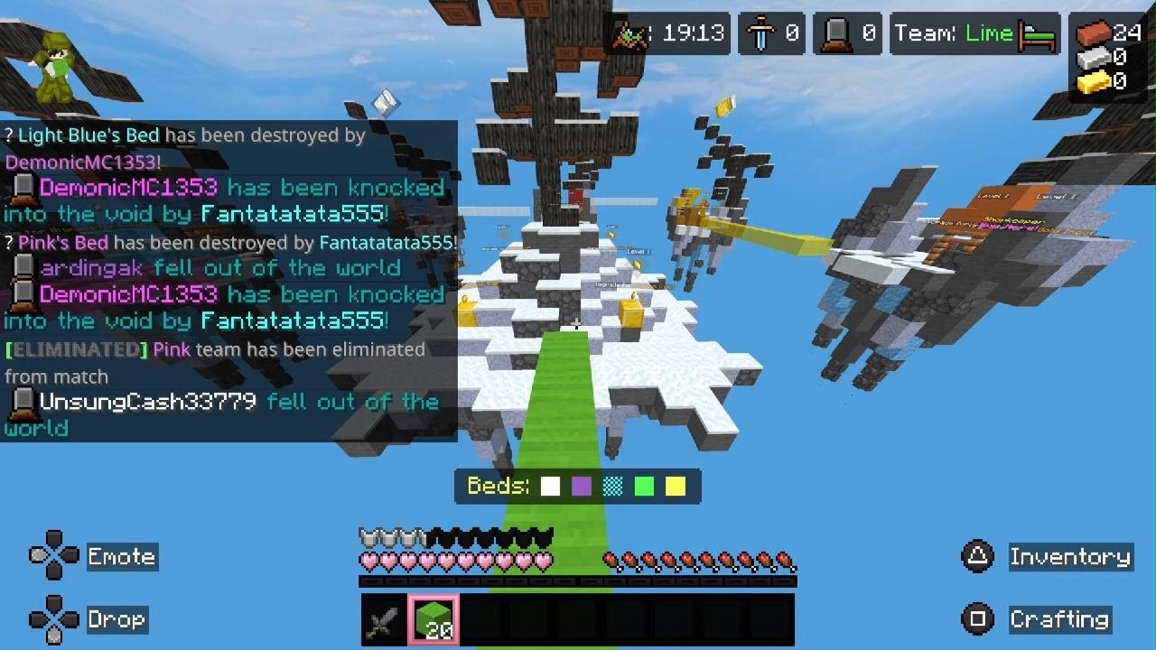 Lifeboat bedwars :skull: - YouTube
