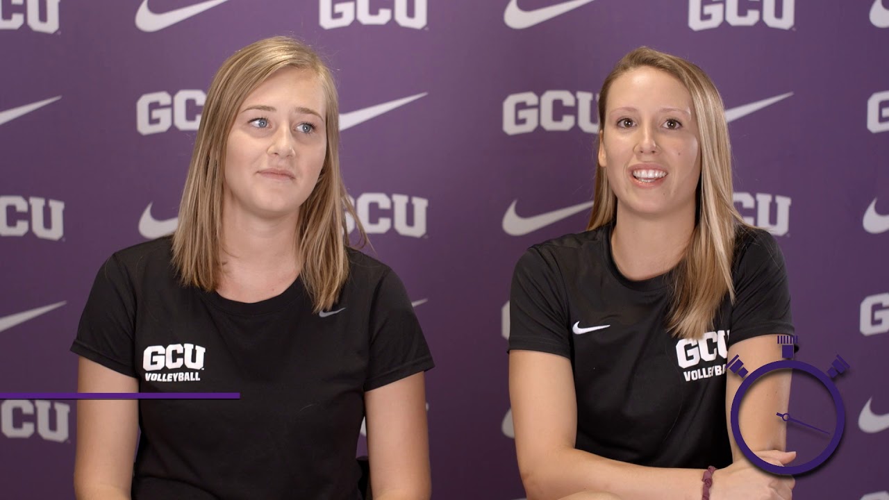 Women's Volleyball: Get to Know Kayla & Emma - YouTube
