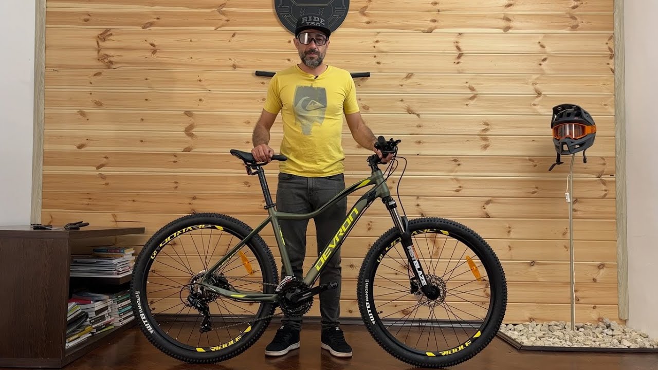 Bicicleta Mtb Devron 2023 Riddle RW0.7 - Unboxing si cum montezi corect bicicleta - YouTube