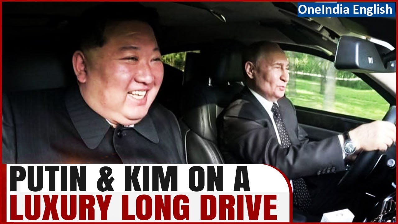 VIDEO: Putin and Kim Jong Un Viral Video: Supreme Leaders Take Turns ...