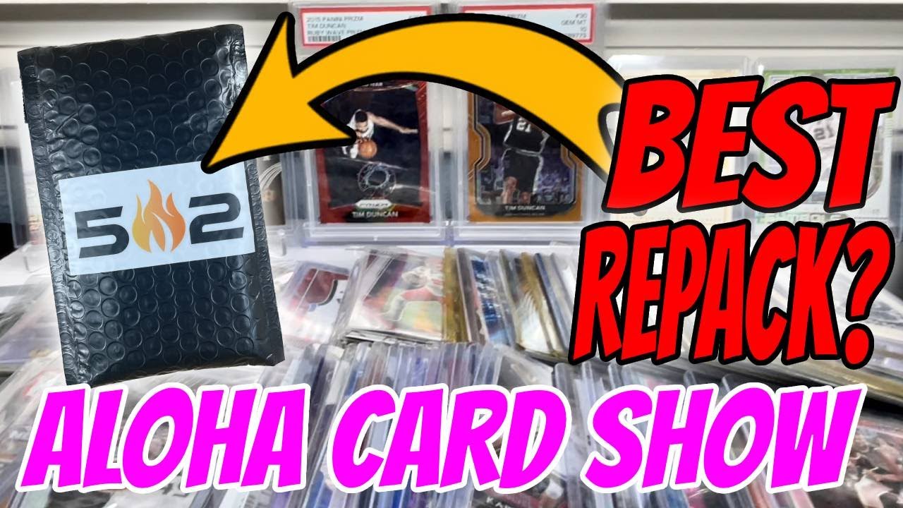 FIRE 🔥 PACK OPENING | Hawaii Aloha Card Shop Show Pickups! ON CARD SSP ...
