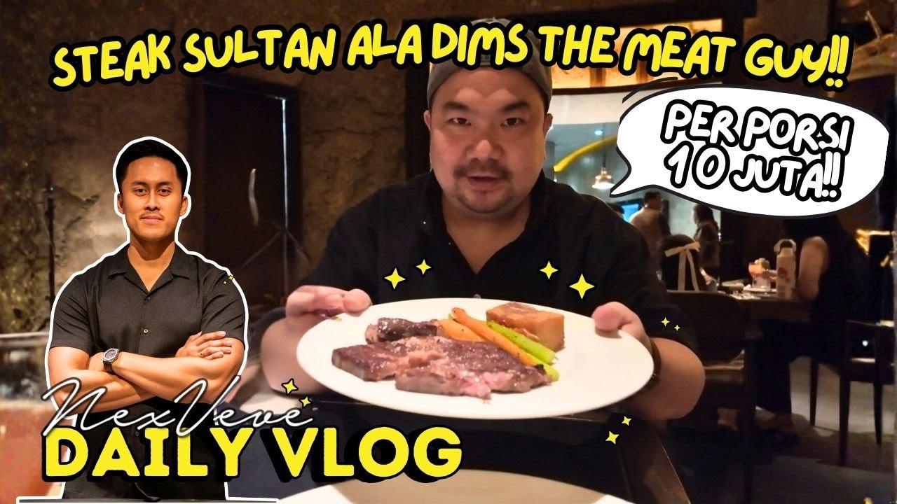 TERNYATA BEGINI RASANYA MAKAN STEAK SULTAN SEHARGA 10 JUTA PER PORSI ...