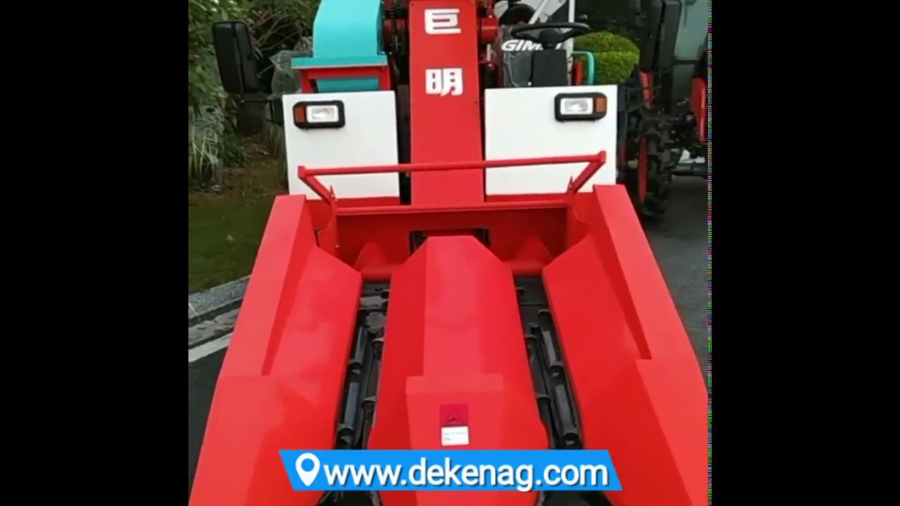 sweet corn harvester/ sweet corn harvesting machine - YouTube