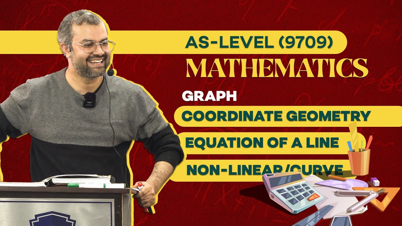 As-Level (9702) | Math's | Graph | Coordinate Geometry | Equation of a ...