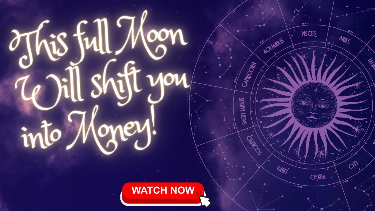 🌕 Full Moon Money Meditation! 💰 Moon Phases! Full Moon In Pisces 2023 ...