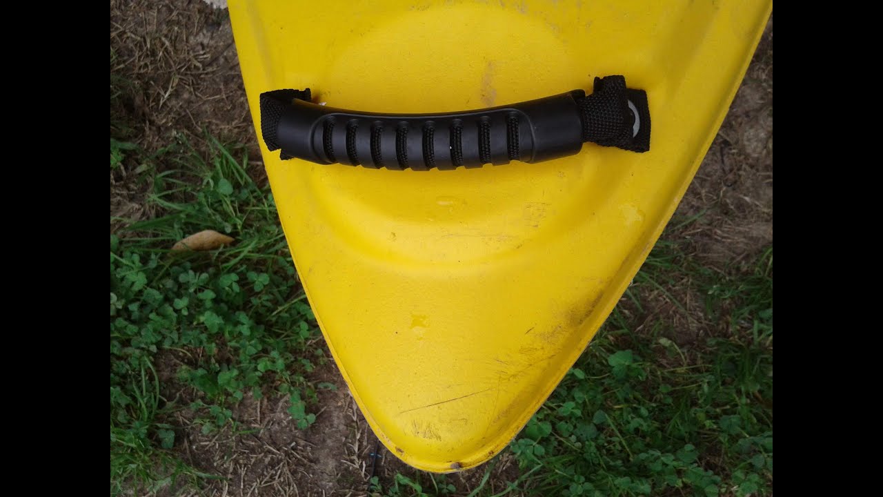 How to replace the handles on a kayak - YouTube