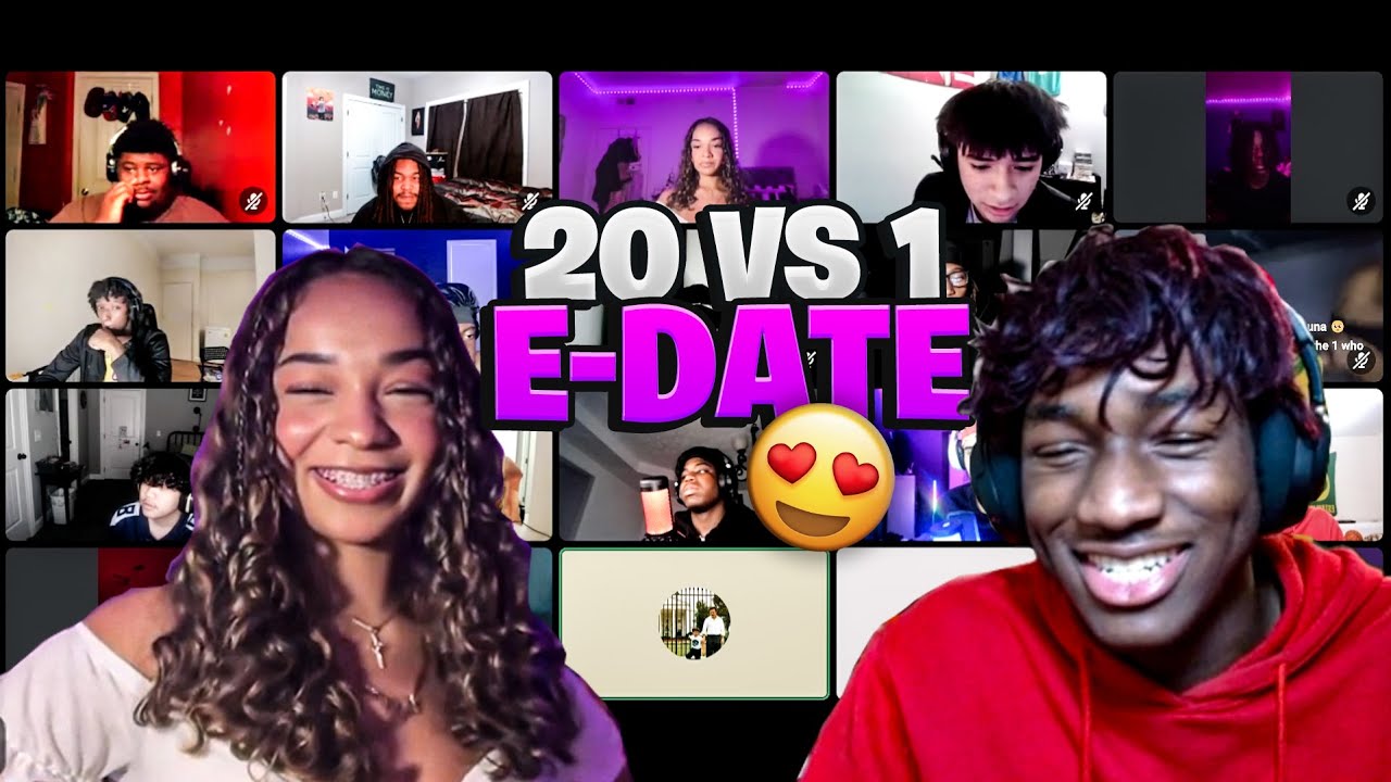 I JOINED A 20v1 E-DATE... - YouTube