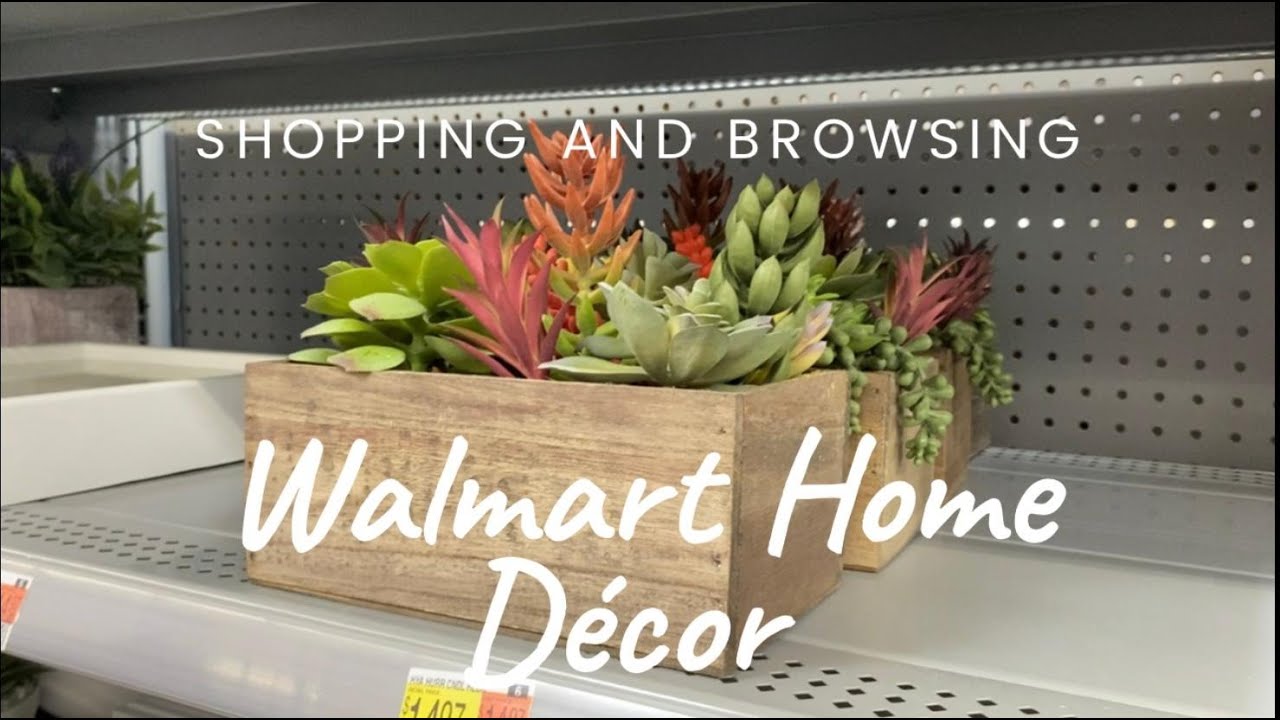 WALMART HOME DECOR SHOP WITH ME * WALMART SHOP WITH ME * WALMART ...