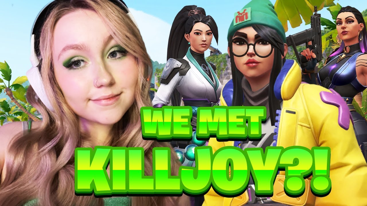 We Met The REAL KILLJOY VOICE ACTOR IN A GAME!! - YouTube