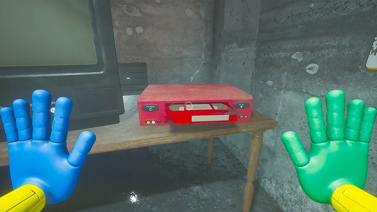 Poppy Playtime Chapter 2 Red Vhs Tape - YouTube