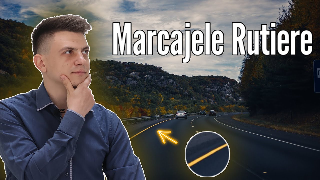 Marcajele rutiere | Chestionare explicate - YouTube